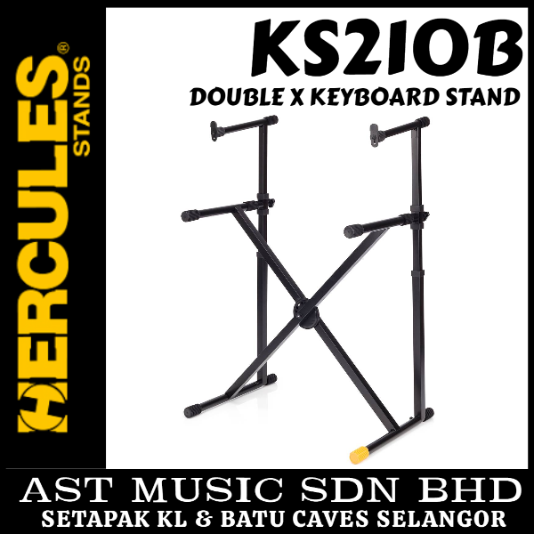 HERCULES KS210B DOUBLE X KEYBOARD STAND | Lazada