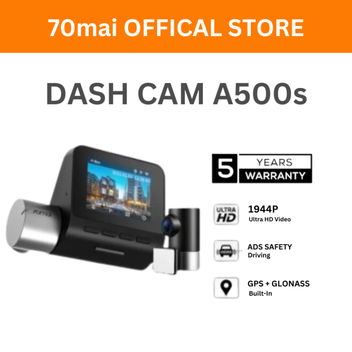 [OFFICIAL] 70mai A500S Dashcam PRO PLUS+ Car Recorder 1944P Rear Cam ...