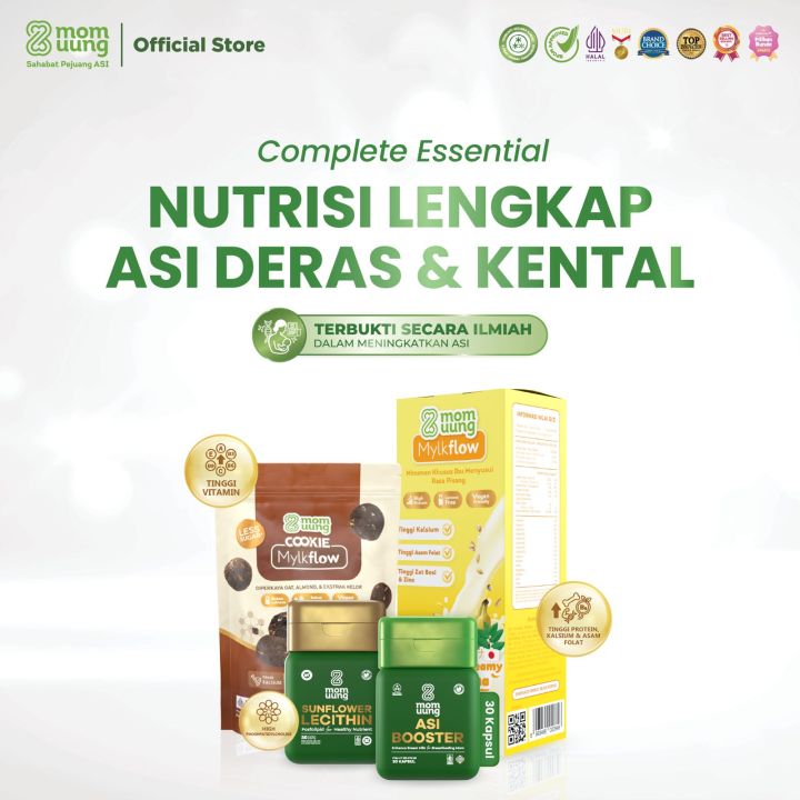 Mom Uung Complete Essential Kit - New ASI Booster 30 Kapsul + New ...
