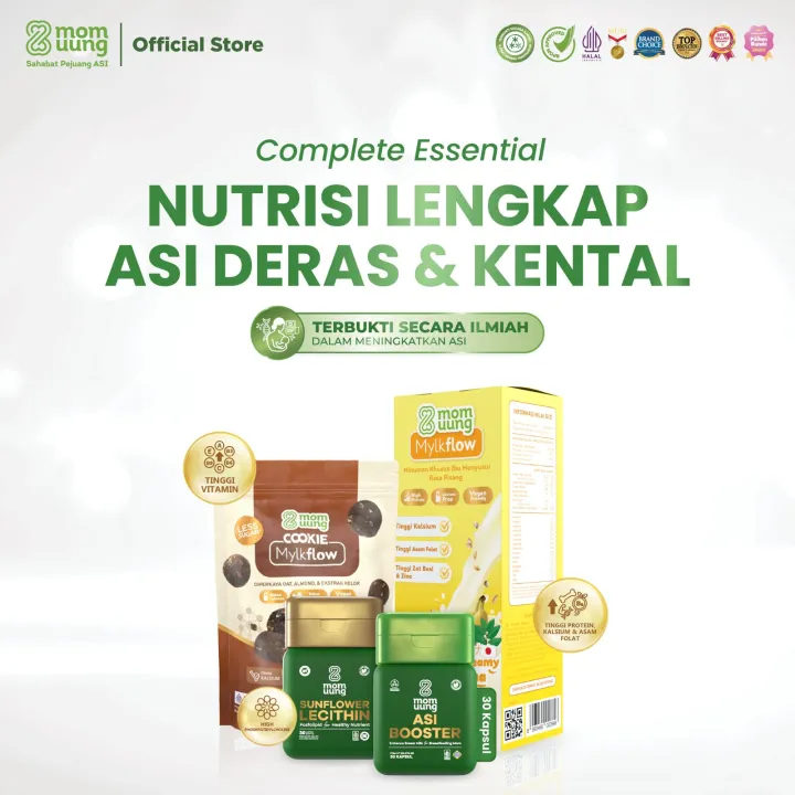 Mom Uung Complete Essential Kit - New ASI Booster 30 Kapsul + New ...