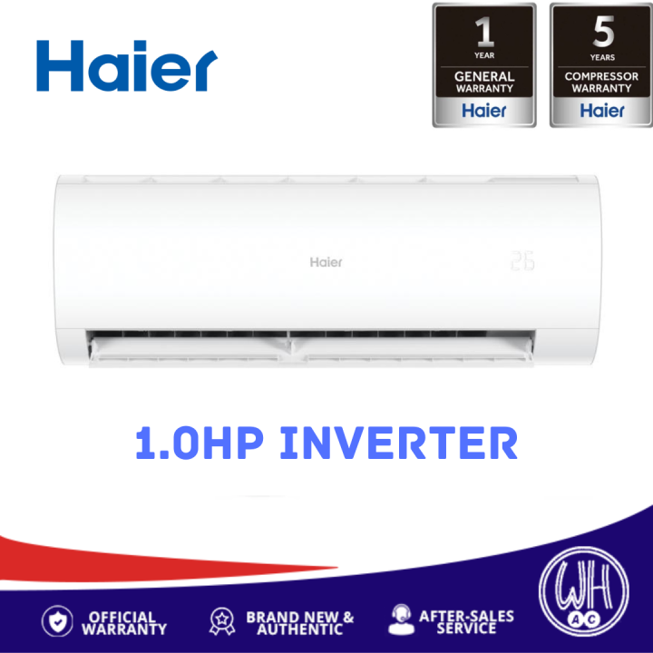 Haier 1.0HP Split Type Inverter Clean Cool Pro (HSU-09PSV32) | Lazada PH