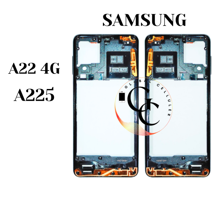 Bezel Samsung A22 4G A225 Original (Tulang Samping penutup mesin ...