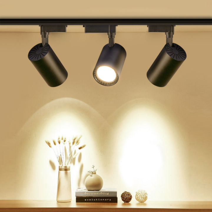 CANMEIJIA LED Track Light Set Spot Led 220V Track Lamp Rail Lighting ...