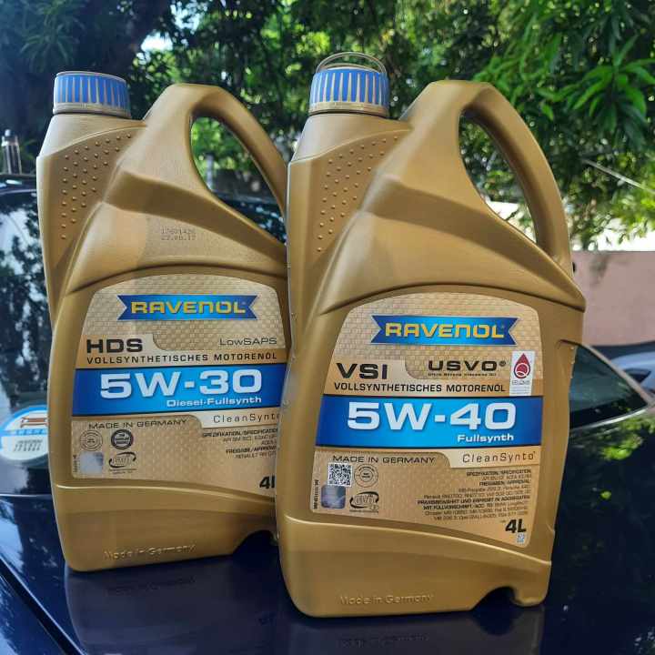 RAVENOL 4L HDS 5W-30 or VSI 5W-40 | Lazada PH