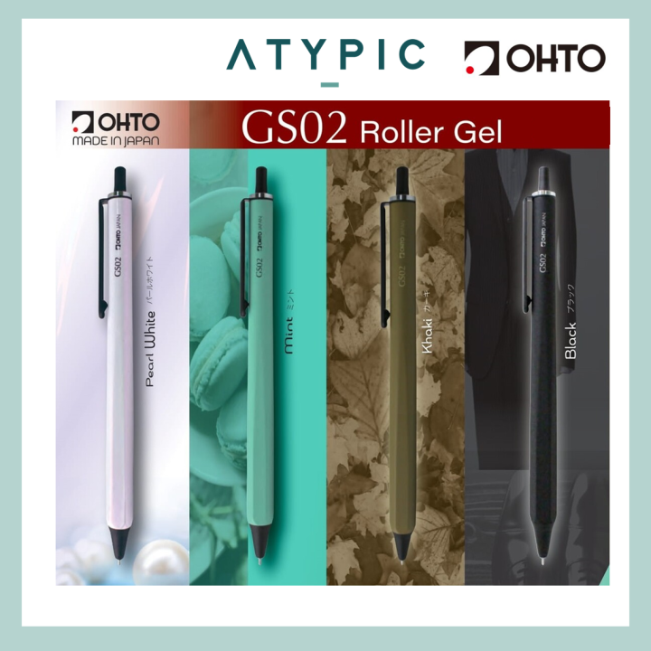 OHTO GS02 Gel Pen - 0.5 mm - Black Ink | Lazada Singapore
