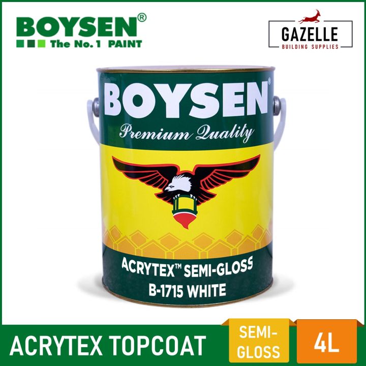 Boysen Acrytex Acrylic Solvent Based Coating Cast / Clear / Primer ...