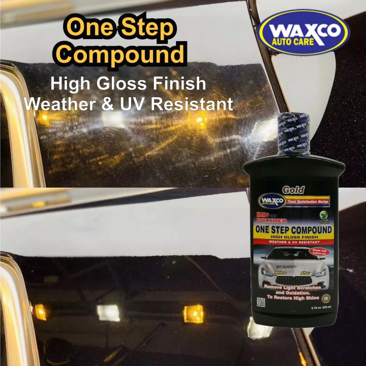 WAXCO One Step Compound 200 ml Surface Cleaner Polish | Lazada
