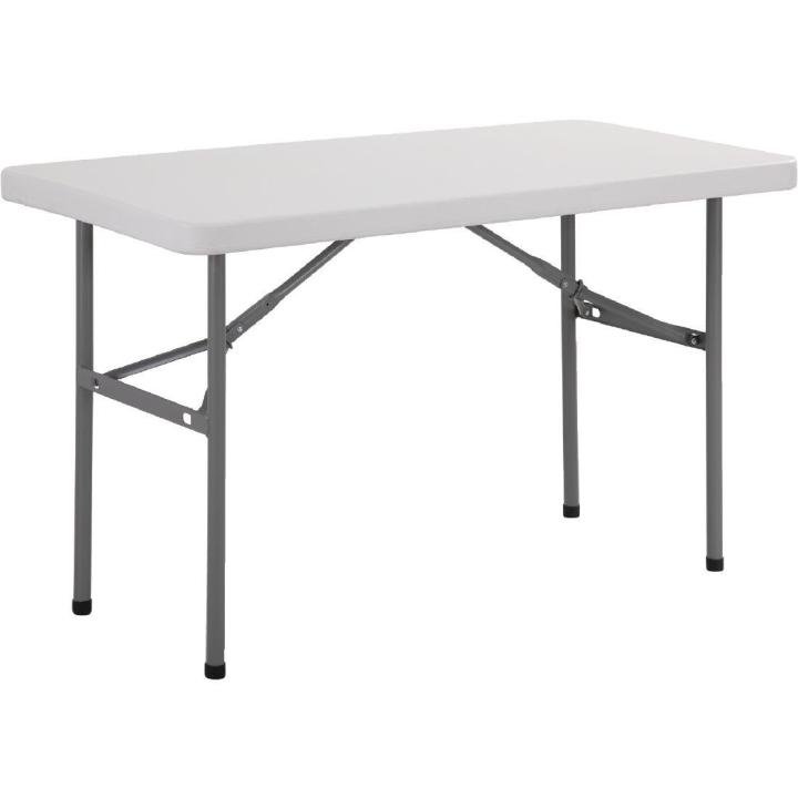 LIFETIME Rectangular Folding Table in White 421 Gaisano Grand | Lazada PH