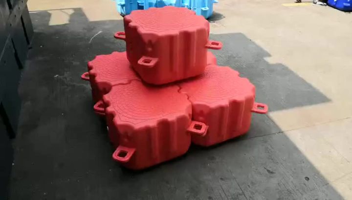 Modular cubes inflatable floating dock hdpe pontoon float | Lazada PH