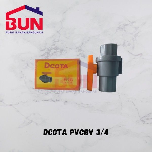 DCOTA Stop Kran PVC Ball Valve PVCBV 3/4 Inch | Lazada Indonesia