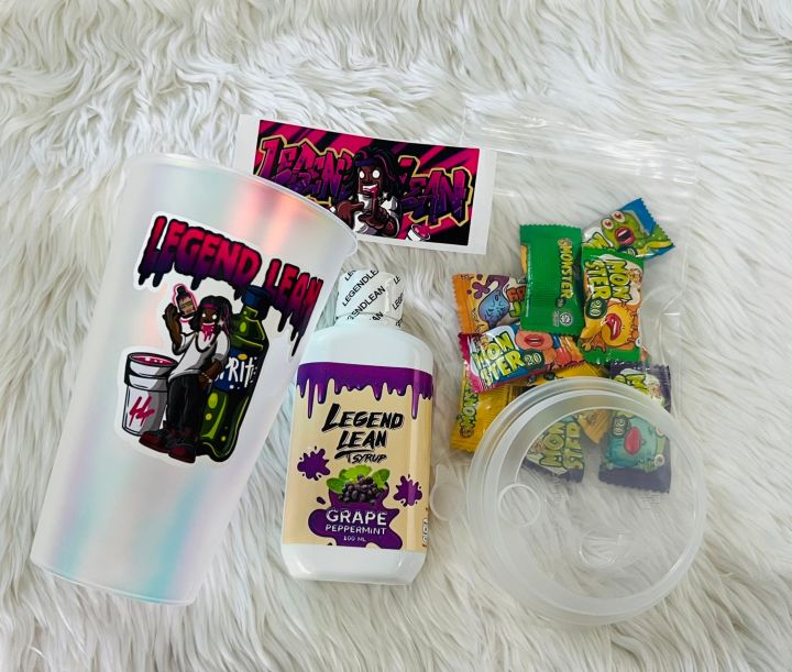 Legend Lean syrup รสองุ่นแท้ 💯% อร่อยหอมหวาน (แถมสติ๊กเกอร์ทุกขวด ...