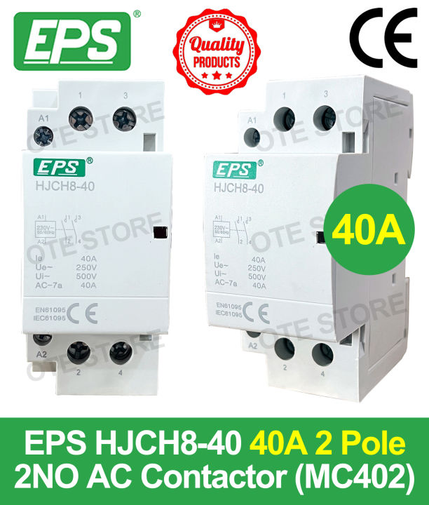 EPS HJCH8 Series LC1K0910 40A 63A 2 Pole 4 Pole AC Contactor | Lazada EPS HJCH8 Series LC1K0910 40A 63A 2 Pole 4 Pole AC Contactor | Lazada