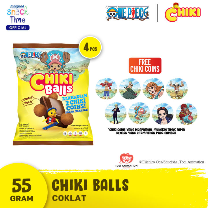 Chiki Ball Coklat 55 Gr - 4 Pcs | Lazada Indonesia