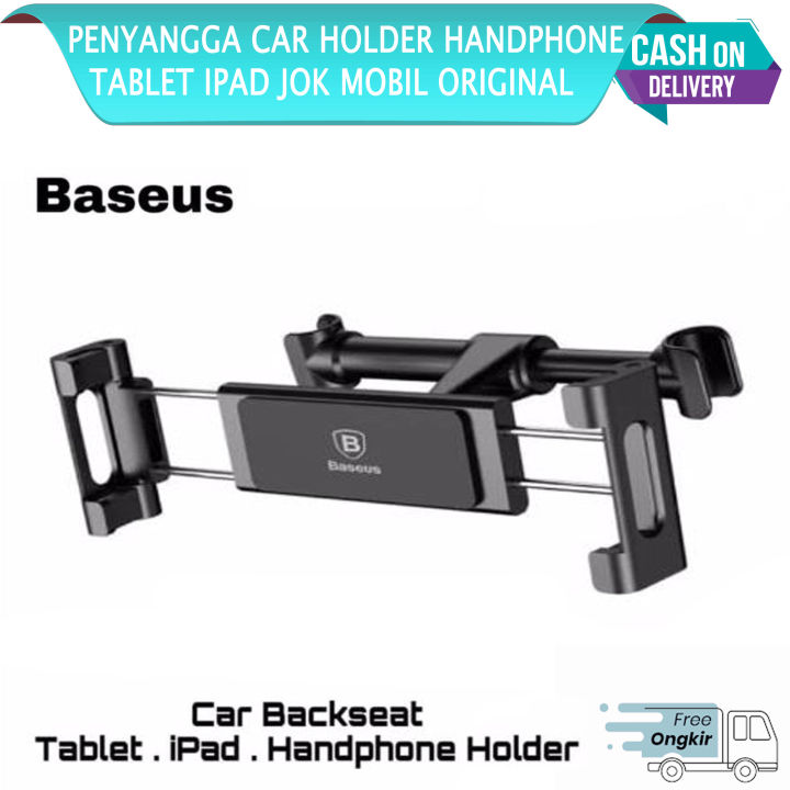 BEST SELLER Penyangga Handphone Tablet IPad Kursi Jok Mobil Baseus Car ...