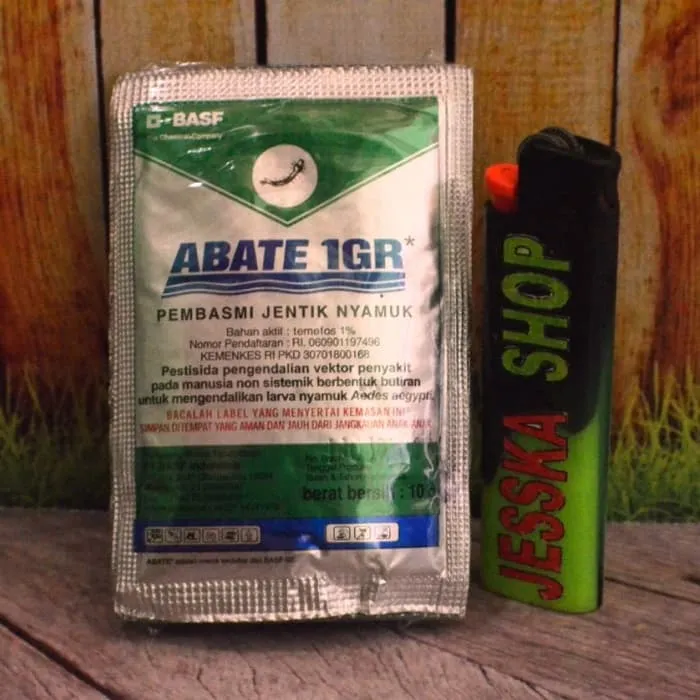 Abate 1 GR 10 gram Larvasida Temefos Basmi Jentik Nyamuk | Lazada Indonesia