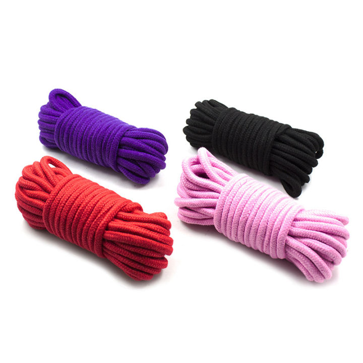 【Exclusive Limited Edition】 10m Long Soft Cotton Shibari Japanese Rope ...