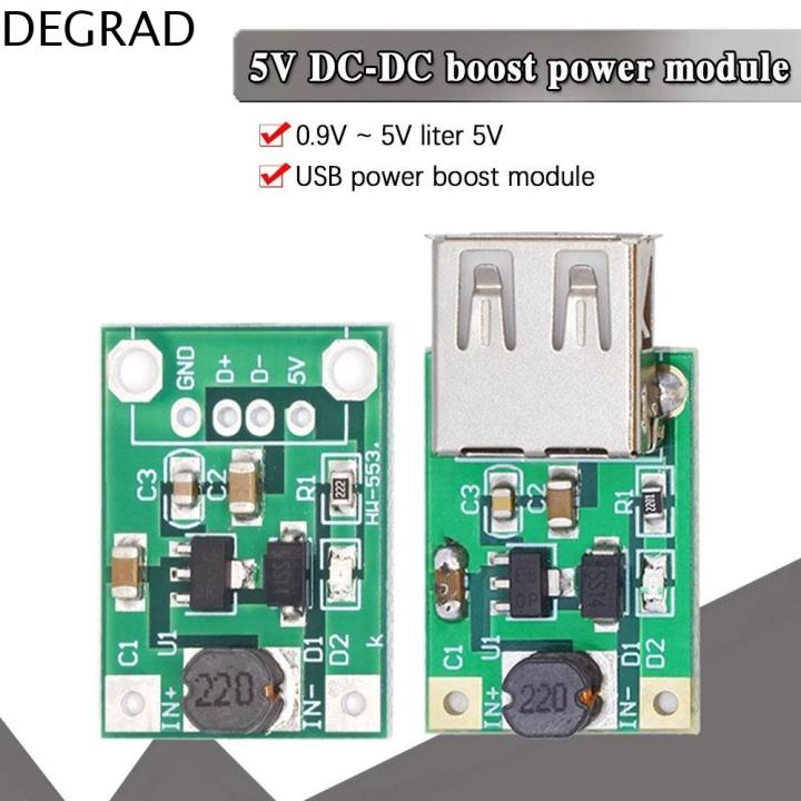 DEGRAD Module Converter 1V-5V to 5V Power Boost Module Booster Module ...