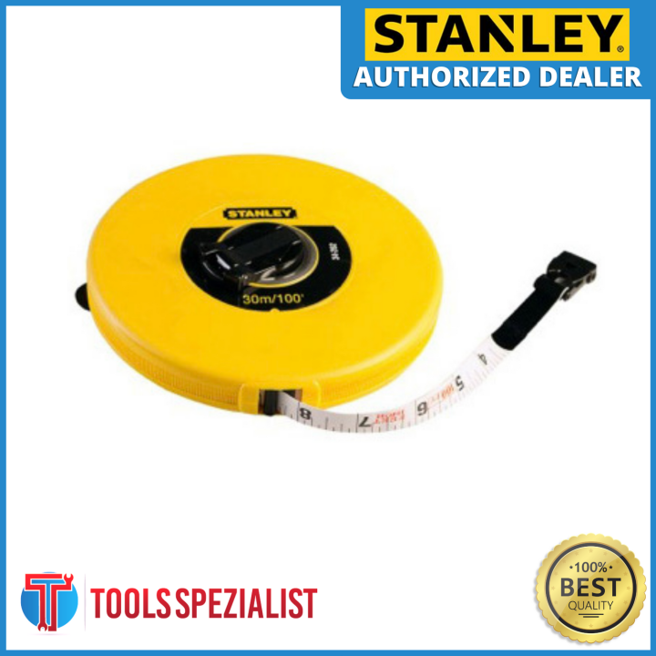 Stanley Fiberglass Meter Tape 30mtr #34-262 | Lazada PH