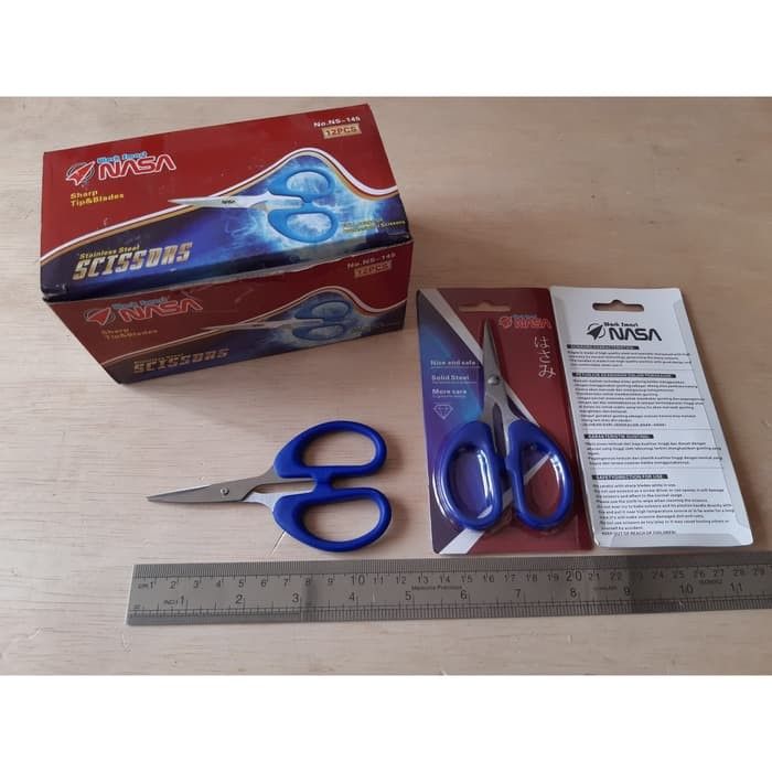 MG Gunting Stainless Stell KAIN KERTAS PLASTIK TAJAM 145 M2000 Scissors ...
