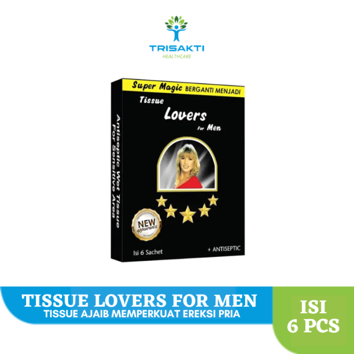 Tisu Magic Tissue Lovers For Men Isi 6 Sachets | Lazada Indonesia