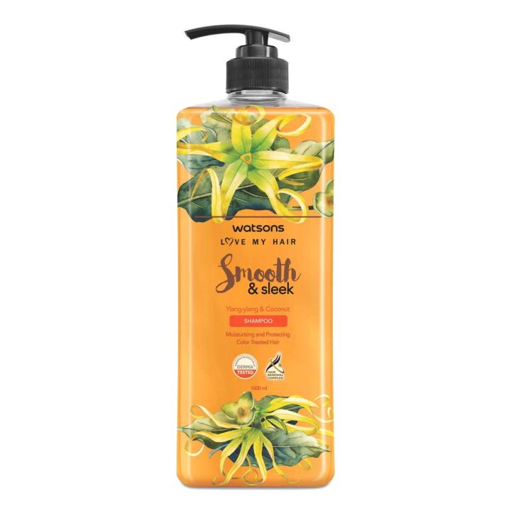 Watsons Love my Hair Smooth and Sleek Shampoo 1L | Lazada PH