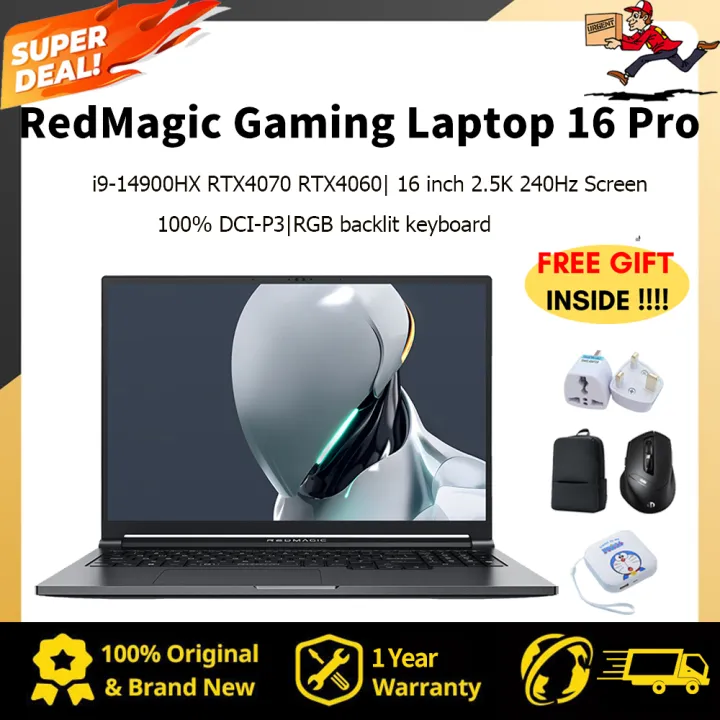 ZTE Nubia RedMagic Gaming Laptop 16 Pro/Nubia Red Magic 16 Pro/Red ...