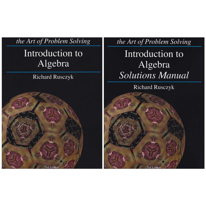 The Art of Problem Solving: Introduction to Algebra Books Set (2 Books) - Introduction to ...