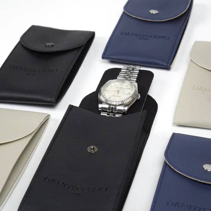 DANDY Watch Pouch กระเป๋าหนัง เก็บนาฬิกา แบบพกพา ซองเก็บนาฬิกา | Lazada ...