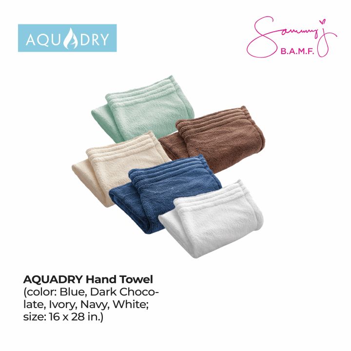 AQUADRY HAND TOWEL 16 x 28" | Lazada PH