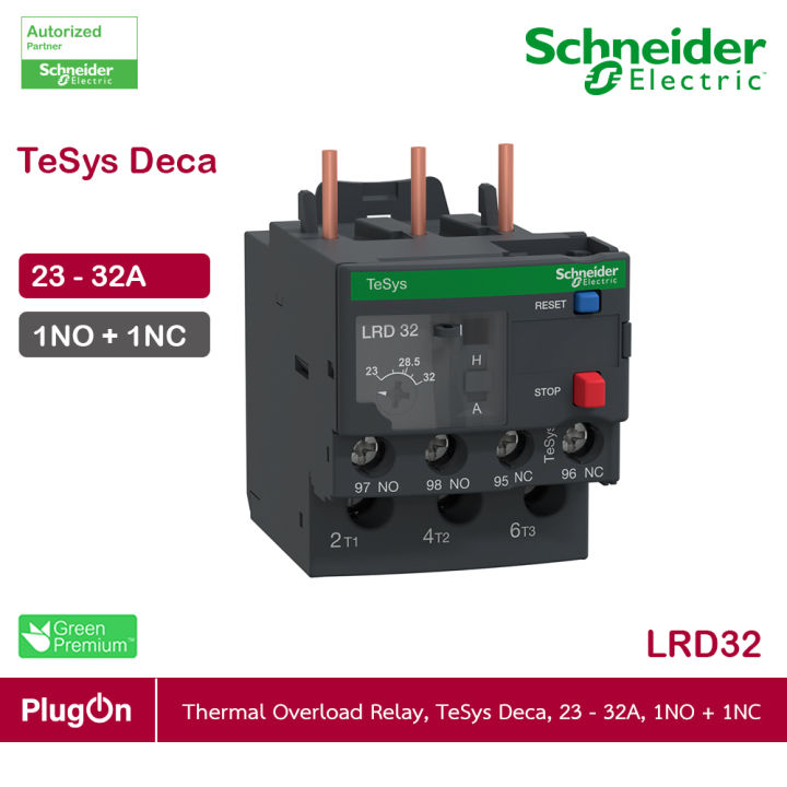 LRD32 - Schneider Electric TeSys Deca LRD thermal overload relay for ...