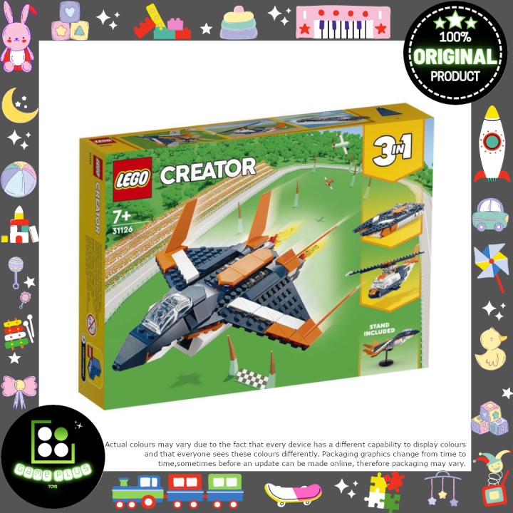 LEGO Creator 31126 Supersonic-Jet | Lazada