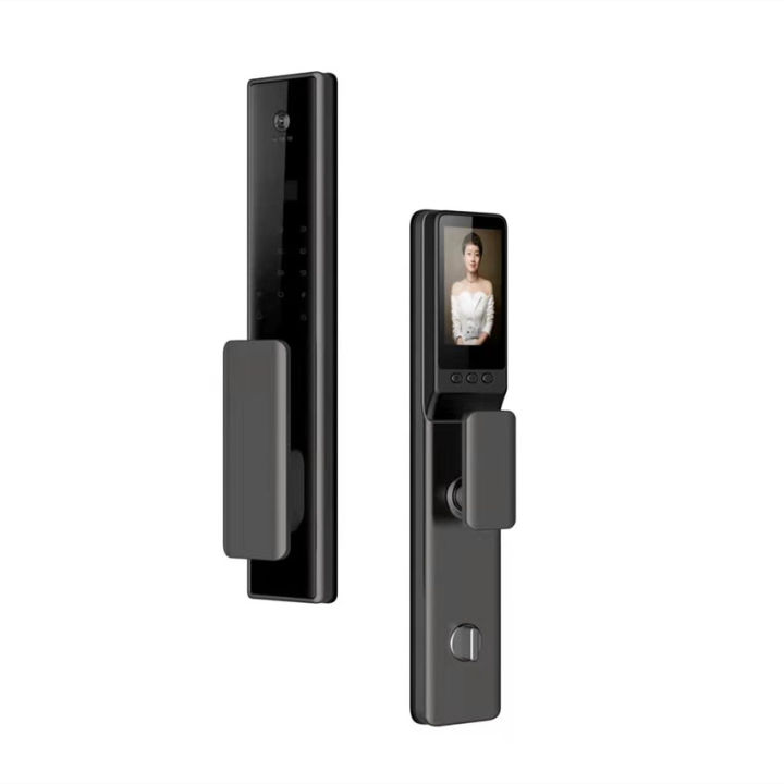 Fully automatic Smart Door Lock 3D Face Unlock Fingerprint Lock Intelligent Lock For Face ...
