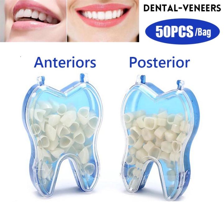 50pcs Dental Teeth | Temporary Crown Anterior Front Tooth Molar ...