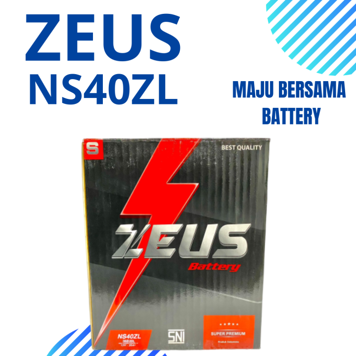 Aki Mobil KIA Visto / Picanto ZEUS Battery NS40ZL (36B20L) Aki Basah | Lazada Indonesia