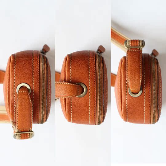 Tone Oilnume body Pochette cowhide handbag made by adobe bag factory ...