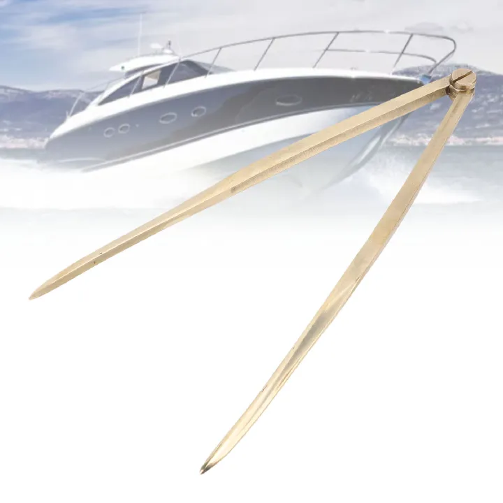 Brass Navigation Divider Accurate Marine Tool for Maritime Drawing ...
