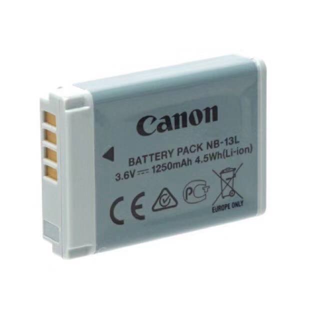 Canon NB-13L NB13L battery for PowerShot G5X G7X G7X2 G9X G7X Mark II G9X G9X2 SX620 SX720 SX730 ...