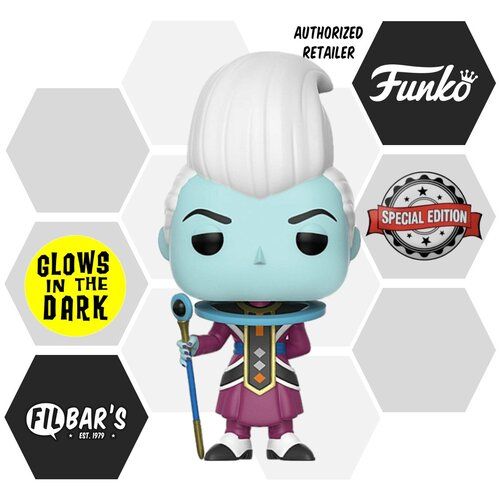 POP! Animation: Dragon Ball - Whis 317 Glows in the Dark Special ...