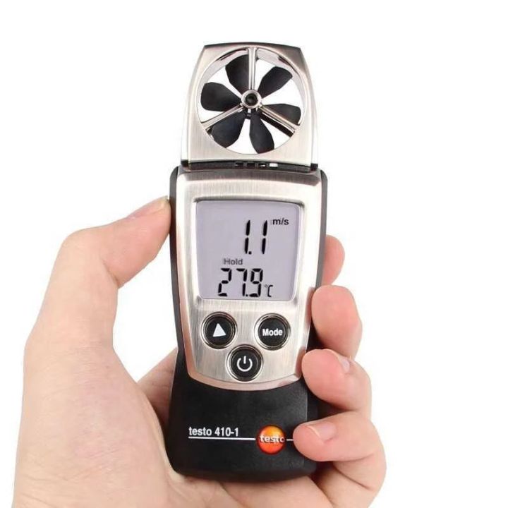 Testo 410-1 Digital Vane Anemometer Air Speed Velocity/Temperature ...