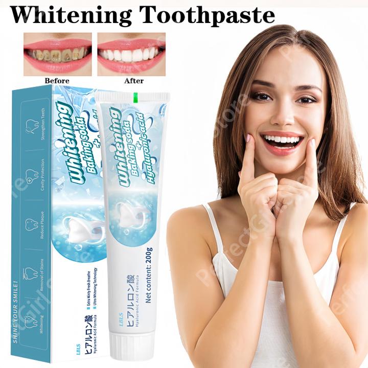 Scoban Japan Hyaluronic Acid Dual-Effect Teeth Whitening Toothpaste ...