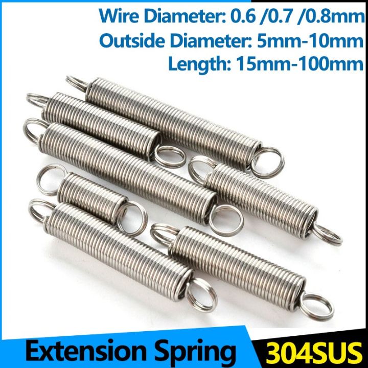 304 Stainless Steel Tension Cylindroid Helical Coil Small Mini ...