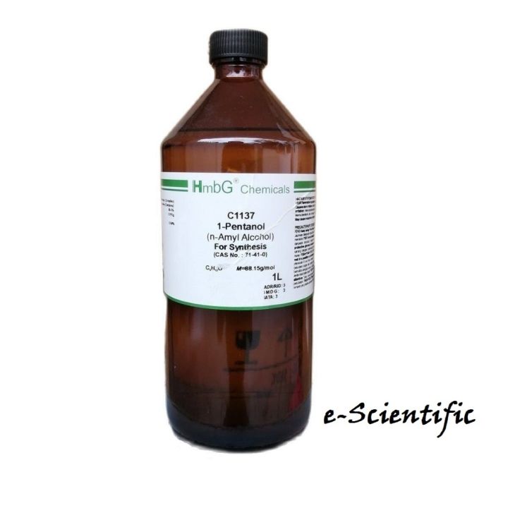 1-Pentanol (n-Amyl Alcohol) for synthesis, 1L, HmbG [CAS No. 71-41-0 ...