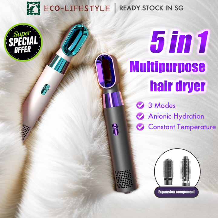 3 in 1 Multi-Purpose Hair Styling Dryer With Electric Hair Comb Korean ...