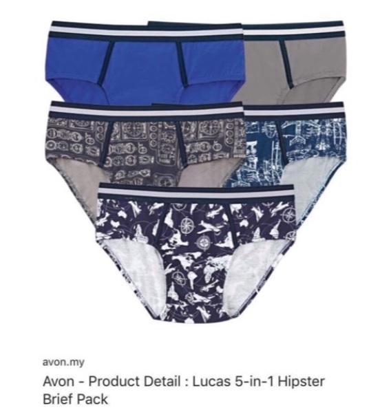 Avon Lucas 5in1 brief pack | Lazada PH