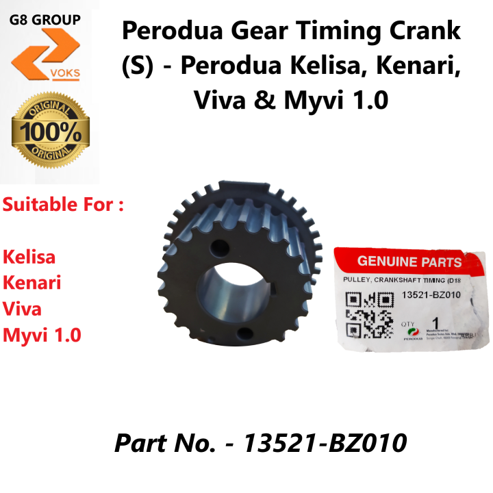 Perodua Gear Timing Crank (S) - Perodua Kelisa, Kenari, Viva & Myvi 1.0 ...