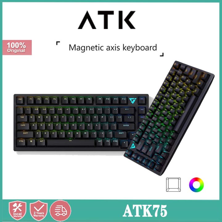 ATK75 Esports Magnetic Axis Keyboard Wired Single Mode PBT Transparent ...