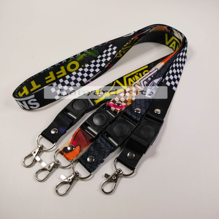 VANS TALI LANYARD ID CARD NAME TAG GANTUNGAN HP PRINTING DUA SISI 2 CM ...