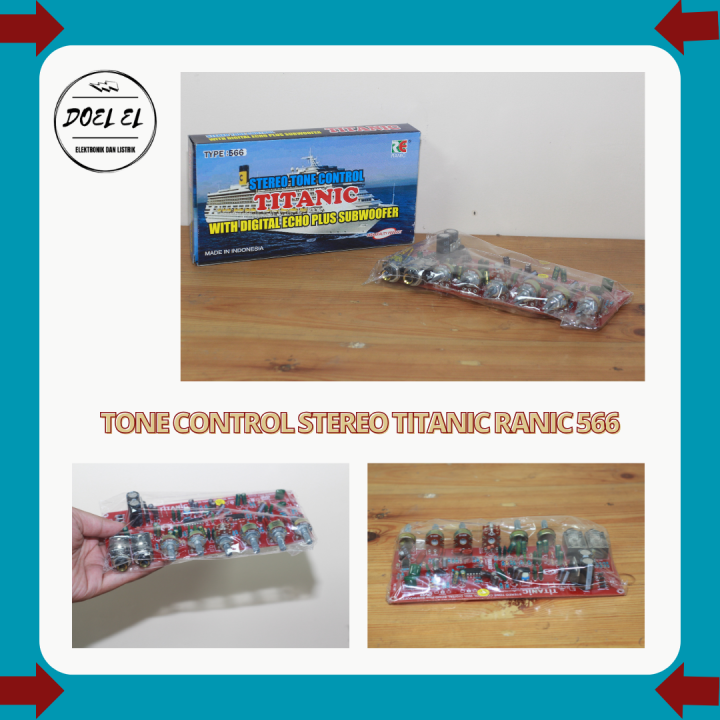 KIT STEREO TONE CONTROL DIGITAL ECHO PLUS SUBWOOFER TYPE 566 | RANIC ...