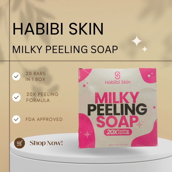 legit habibi milky bar soap 20 packs in a box glowrie milky bar soap ...
