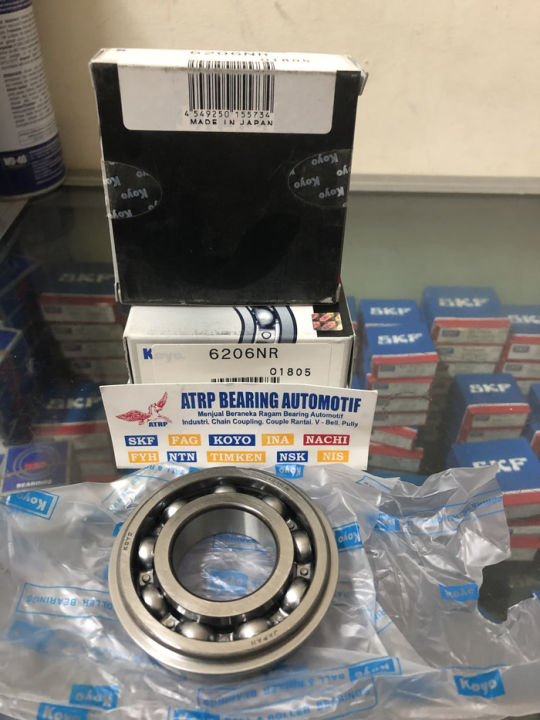 BALL BEARING 6206 NR KOYO JAPAN | Lazada Indonesia